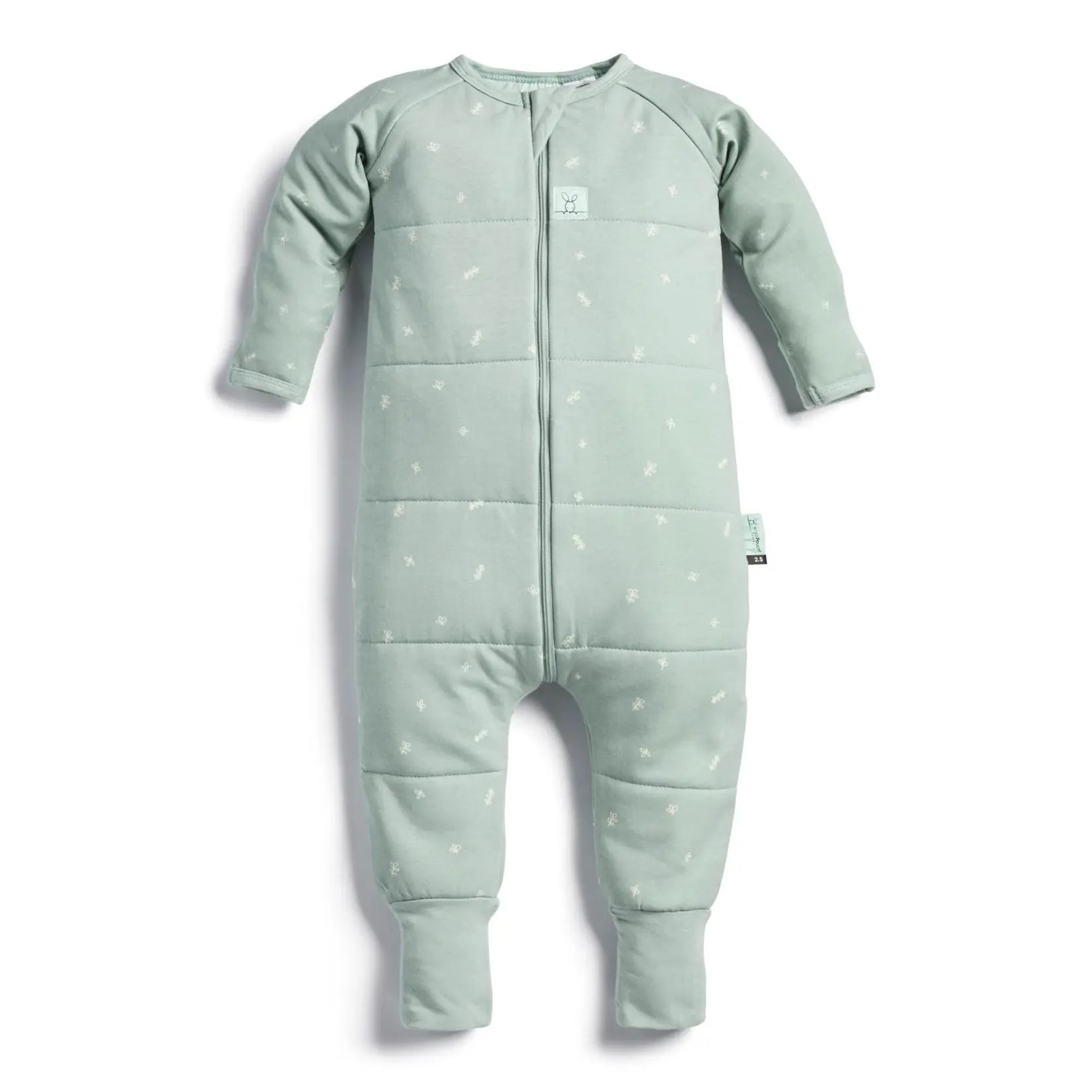 ERGO POUCH Kombinezon 2-3 g Sleep Onesie TOG 2.5 mint