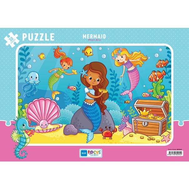 BLUE FOCUS Puzzle Sirena – 30 delova