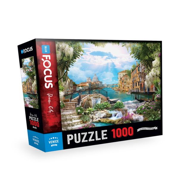 BLUE FOCUS Puzzle Venecija – 1.000 delova