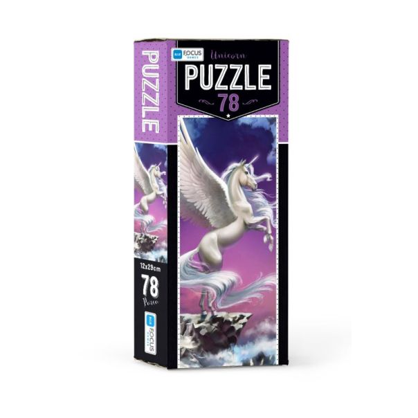 BLUE FOCUS Puzzle Jednorog – 78 delova