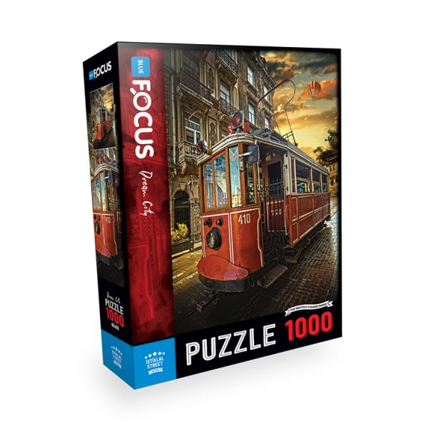 BLUE FOCUS Puzzle Istiklal ulica – 1.000 delova