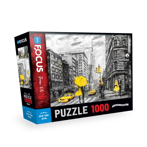 BLUE FOCUS Puzzle Njujork – 1.000 delova