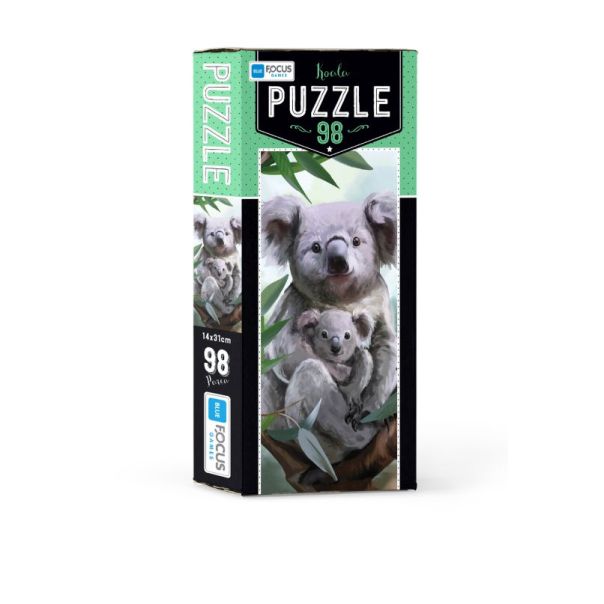 BLUE FOCUS Puzzle Koala – 98 delova