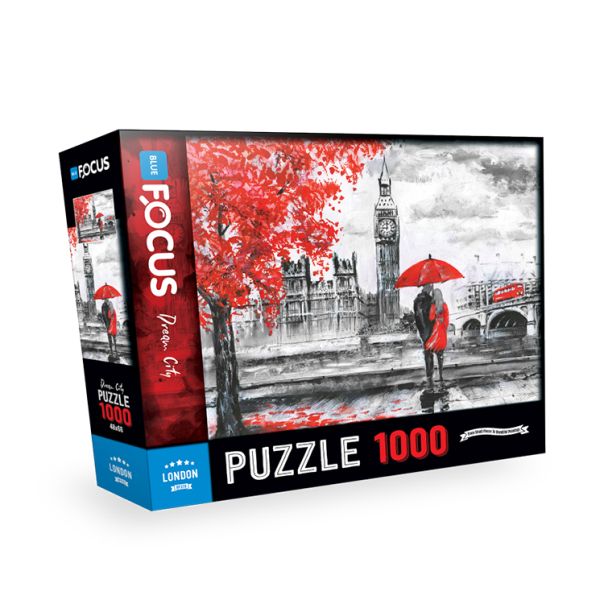 BLUE FOCUS Puzzle London – 1.000 delova