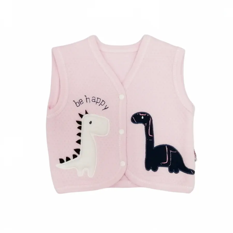 Prsluk za bebe Dino 4450, Roze