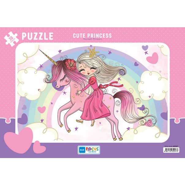 BLUE FOCUS Puzzle Princeza – 30 delova