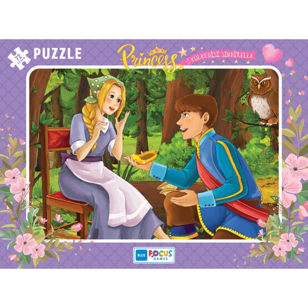 BLUE FOCUS Puzzle Pepeljuga – 72 delova