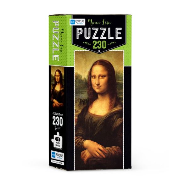 BLUE FOCUS Puzzle Mona Liza - 230 delova