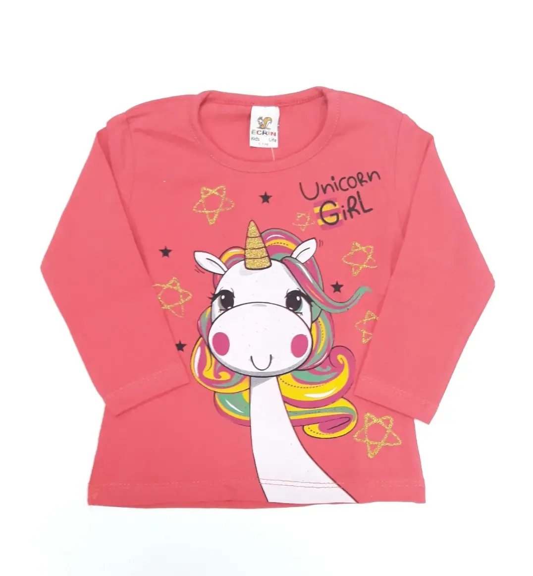 Majica za bebe Unicorn, Roze