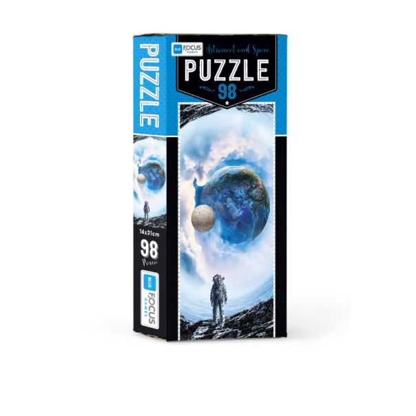 BLUE FOCUS Puzzle Astronaut I svemir – 98 delova