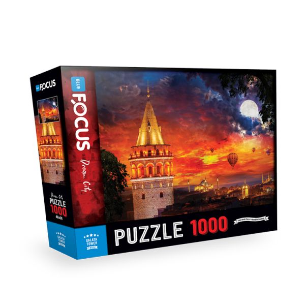 BLUE FOCUS Puzzle Galata kula – 1.000 delova