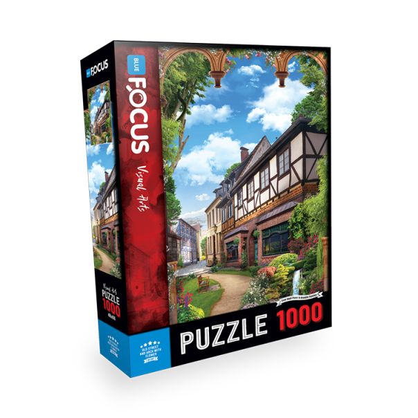 BLUE FOCUS Puzzle Stara kuca – 1.000 delova