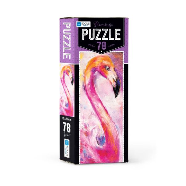 BLUE FOCUS Puzzle Flamingo – 78 delova