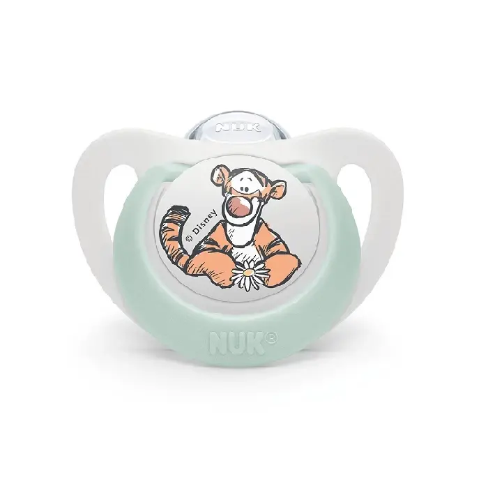 Nuk Cucla za bebe Tiger, 0-6 meseci, Menta