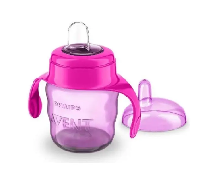 Avent Šolja za bebe Easy sip SCF551-03, 200ml, Ljubičasto-roze