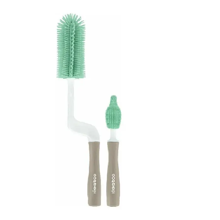 Kikka Boo Set silikonskih četki za flašice i cucle KKB90077, Menta