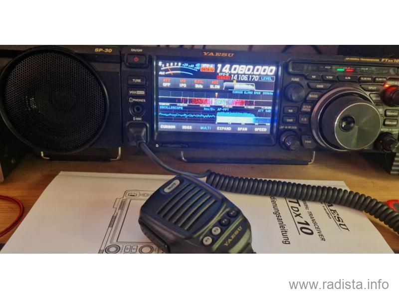 Yaesu FTDX-10 + Yaesu SP-30 kao moguc dodatak