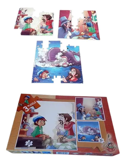 PUZZLE Pinokio, 25, 36, 49 delova