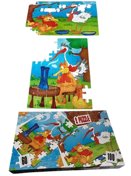 PUZZLE Lija i roda, 60, 100 delova