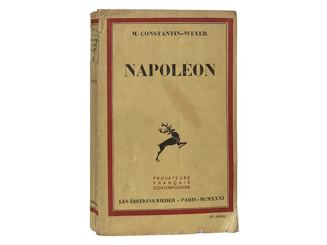 Maurice Constantin-Weyer - Napoleon (1931)