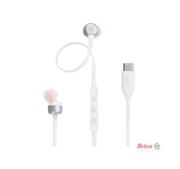 JBL T310CWHT USB-C SLUŠALICE WHITE