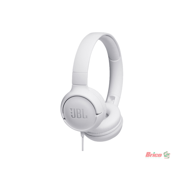 JBL T500WHT SLUŠALICE BELE