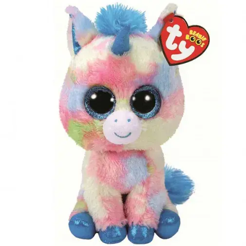 TY KID Igračka Beanie boos blitz jedgnorog za devojčice, Šarena