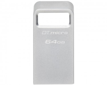 KINGSTON 64GB DataTraveler Micro USB 3.2 flash DTMC3G2/64GB srebrni