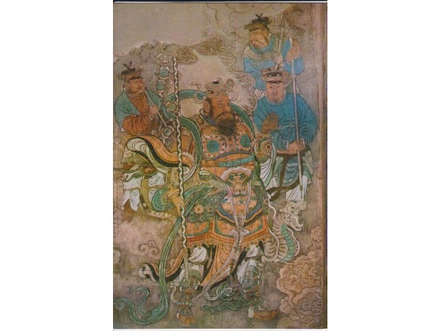 A mural on the west part of the south wall in San Qing