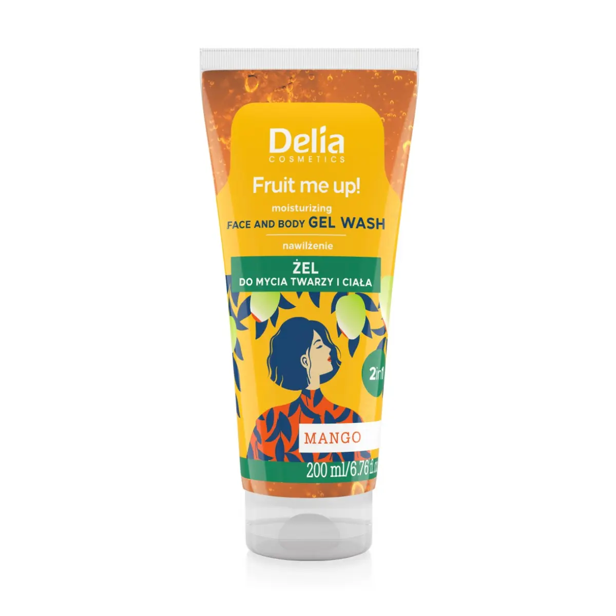 DELIA GEL 200ML ZA CIŠCENJE LICA&TELA LIME