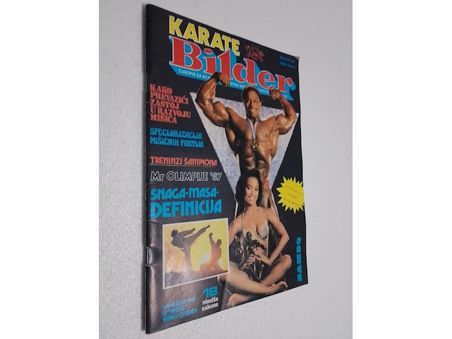 KARATE BILDER BROJ 13/1988 GODINE