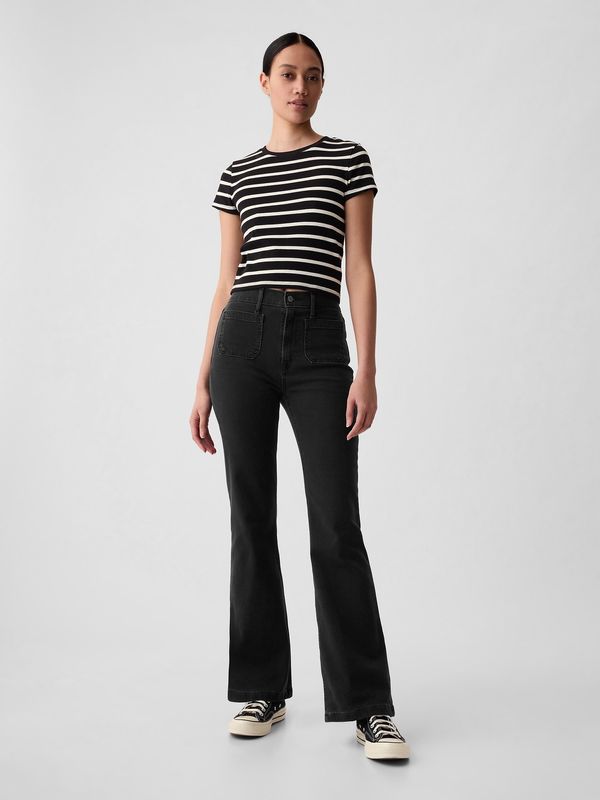 GAP JEANS HIGH RISE '70S FLARE - WOMEN'S