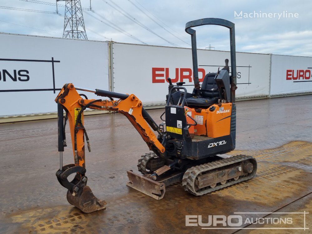 Prodaje se Doosan DX10 mini bager na aukciji