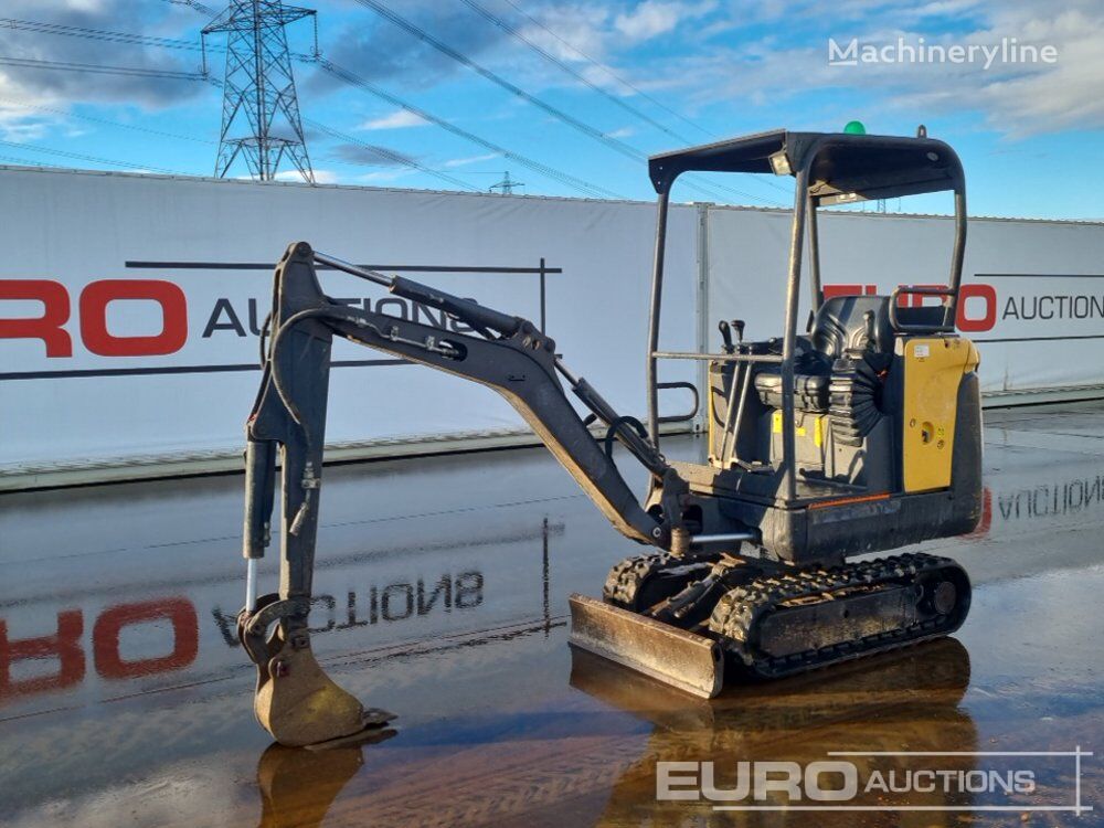 Prodaje se Volvo EC15C mini bager na aukciji