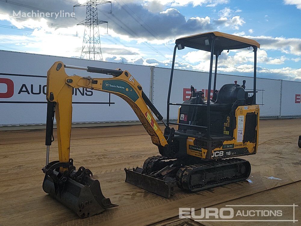 Prodaje se JCB 16C-1 mini bager na aukciji