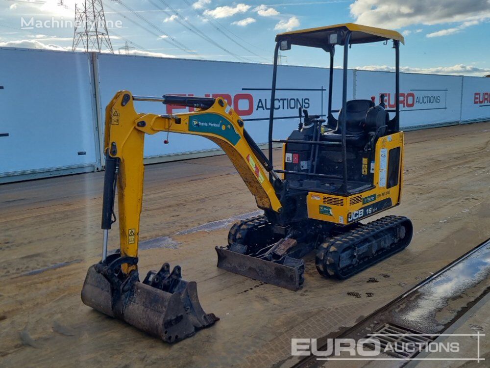 Prodaje se JCB 16C-1 mini bager na aukciji