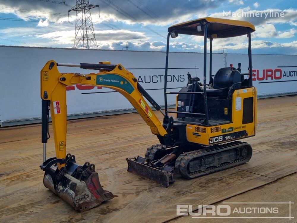 Prodaje se JCB 16C-1 mini bager na aukciji