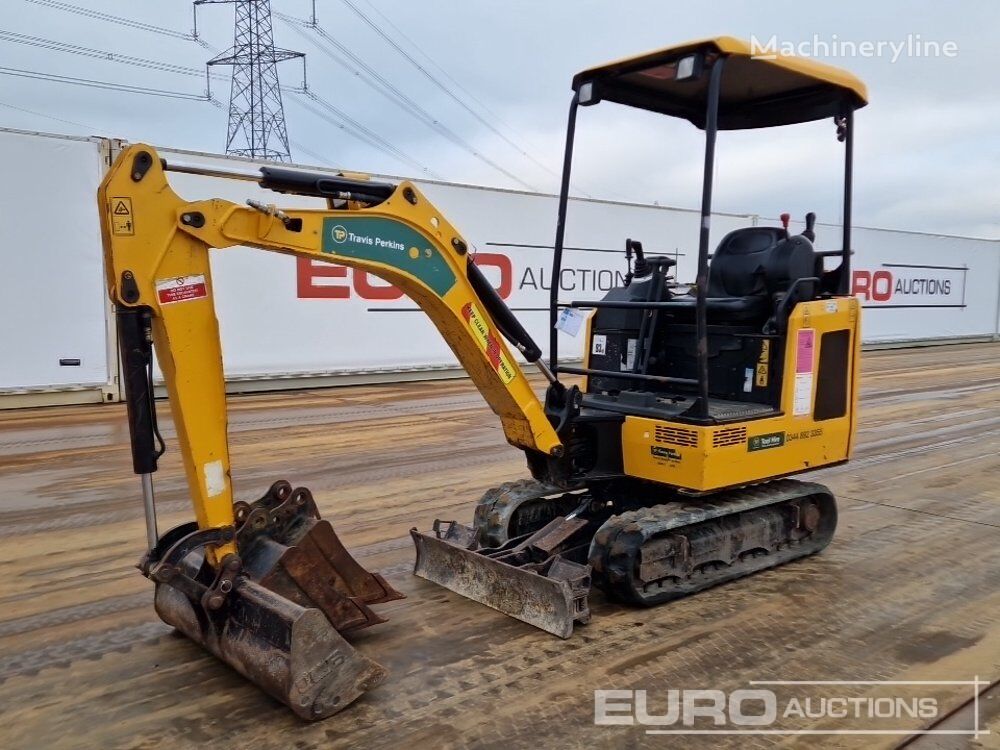 Prodaje se JCB 16C-1 mini bager na aukciji