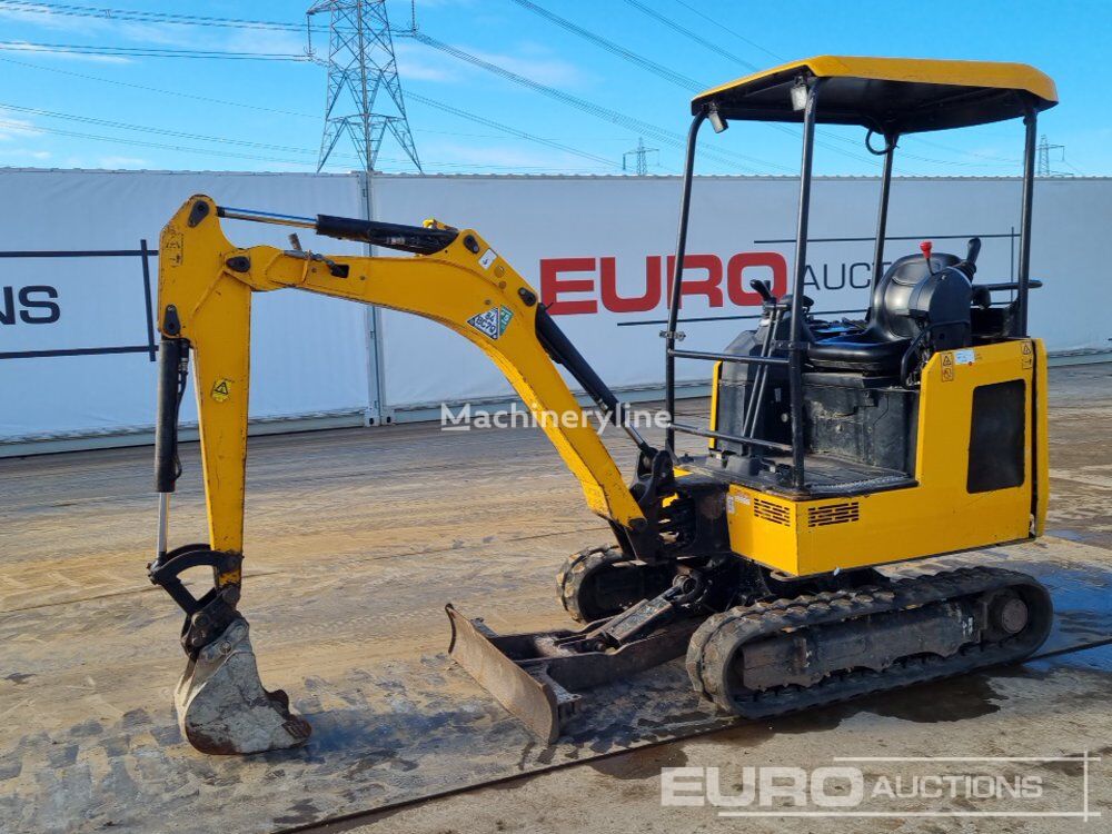 Prodaje se JCB 16C-1 mini bager na aukciji