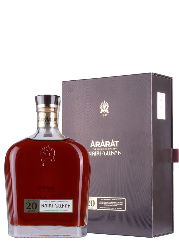 Cognac Ararat Nairi 20 YO 0,7l