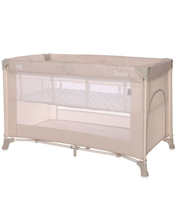 Lorelli Torino Prenosivi krevetac za bebe 2 Nivoa - Fog Striped Elements