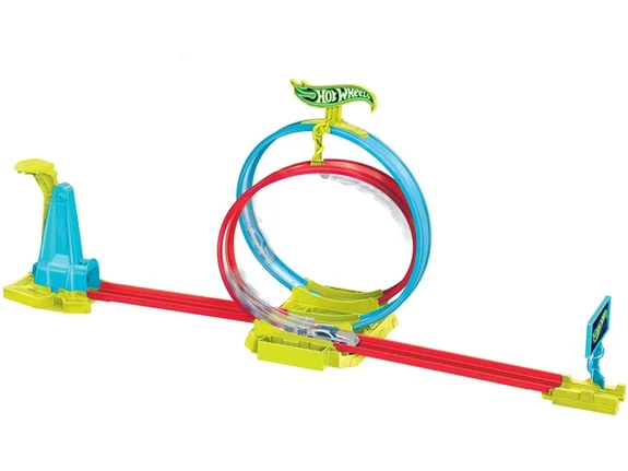Hot Wheels Akrobatska staza neon