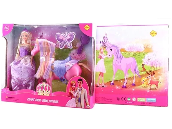 Defa lucy Lutka princeza sa konjem 8209