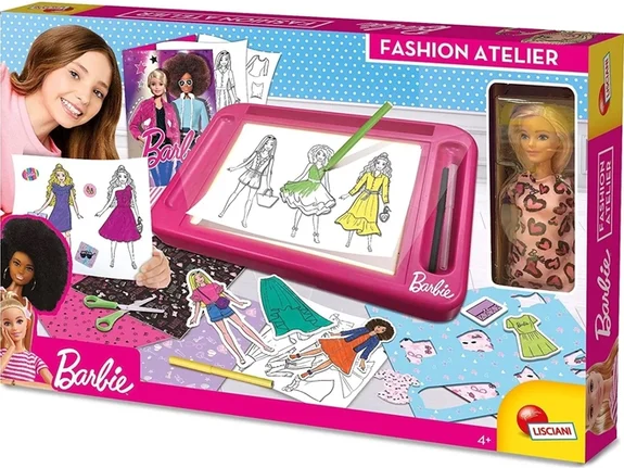 Barbie Fashion atelje sa lutkom Lisciani 88645