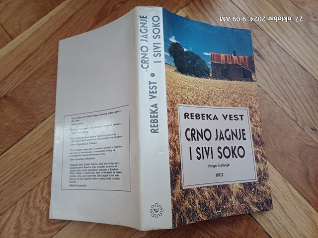 REBEKA VEST, CRNO JAGNJE I SIVI SOKO