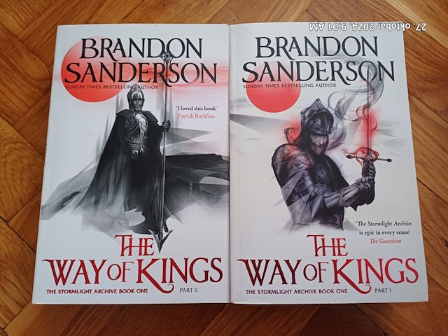 BRANDON SANDERSON, THE WAY OF KINGS 1-2