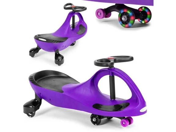 Eco Toys Guralica za decu led točkovi purle Wiggle