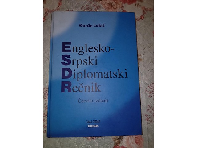 Englesko-Srpski Diplomatski rečnik