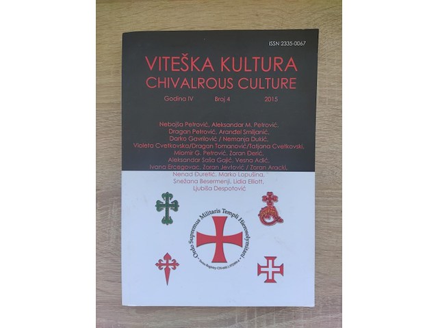 VITEŠKA KULTURA broj 4 2015