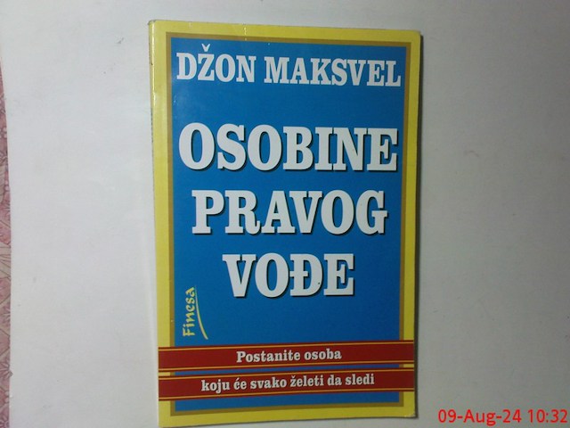 DZON MAKSVEL  -  OSOBINE PRAVOG VODJE